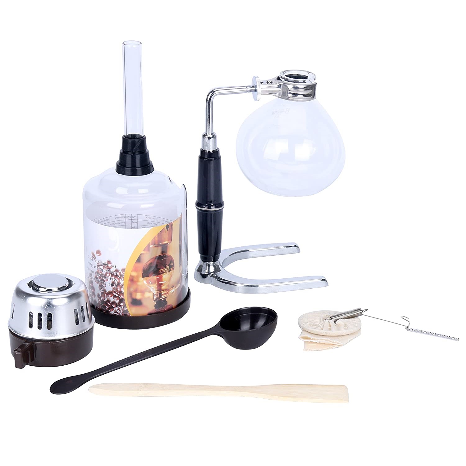 Boeng 5-Cup Coffee Syphon Tabletop Siphon (Syphon) Coffee Maker Review ...